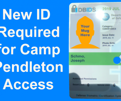 New ID Required to Enter Camp Pendleton | Cycles Veloce